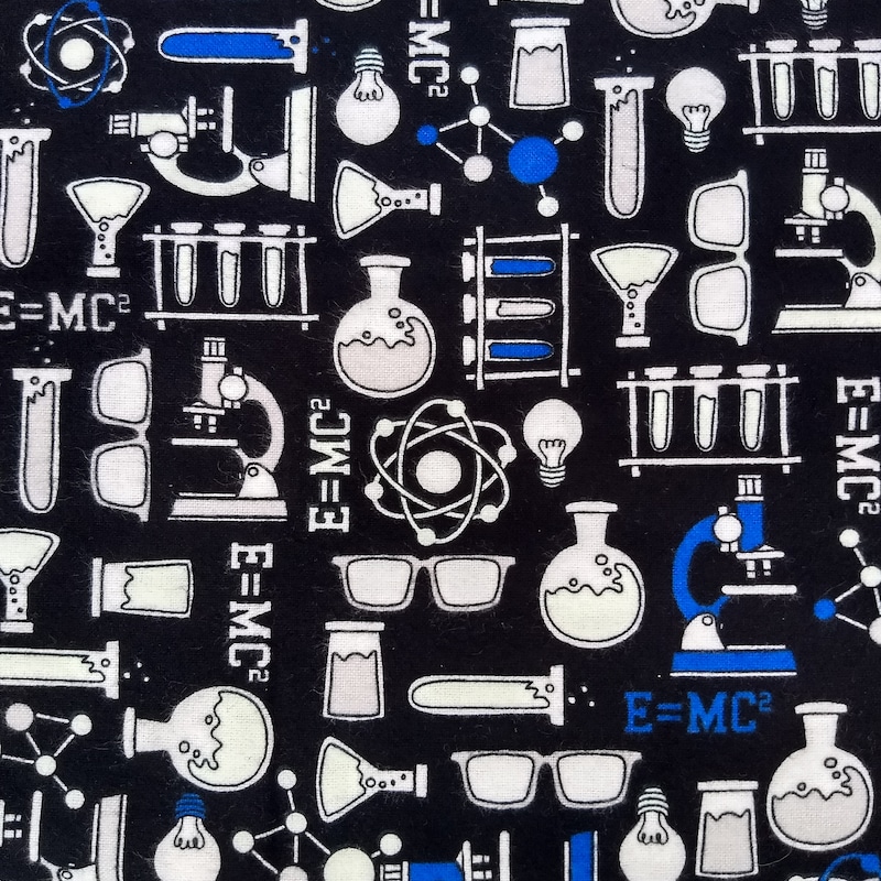 Science Fabric - Etsy