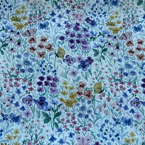 Packed Spring Flowers Half a Yard Cotton FABRIC - Etsy