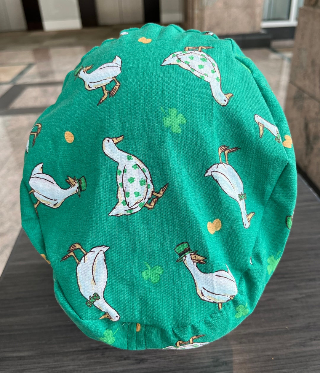 St. Patrick’s Day Ducks Scrub Cap - Etsy