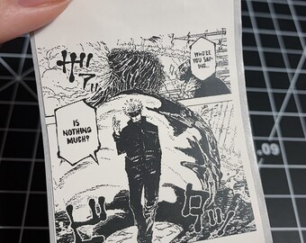 Jjk Manga Panel | Etsy