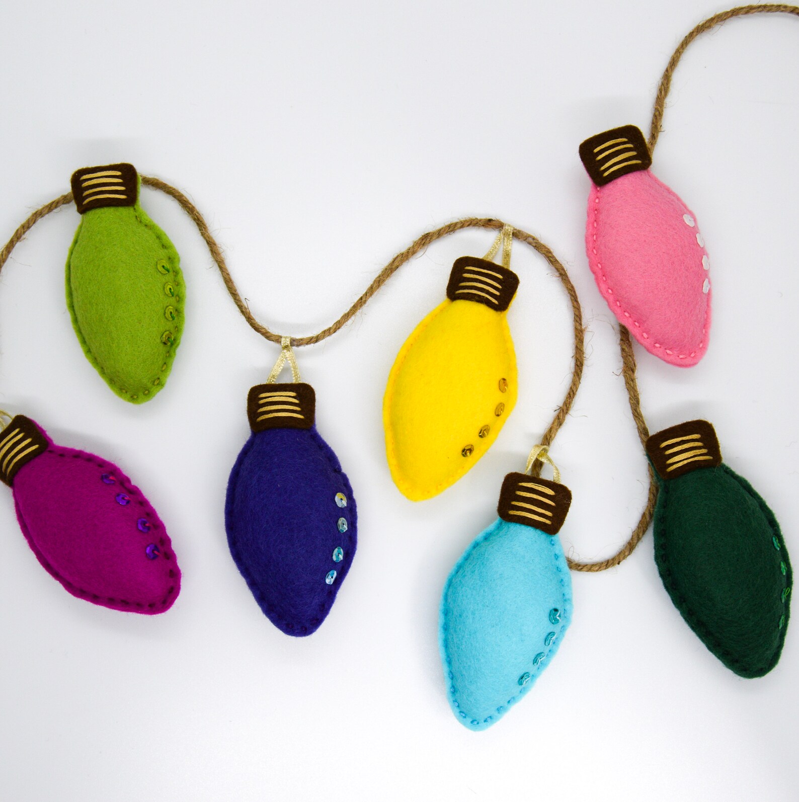 Colourful Light Bunting|fairy Light Bulbs Garland|garden Party|fun ...