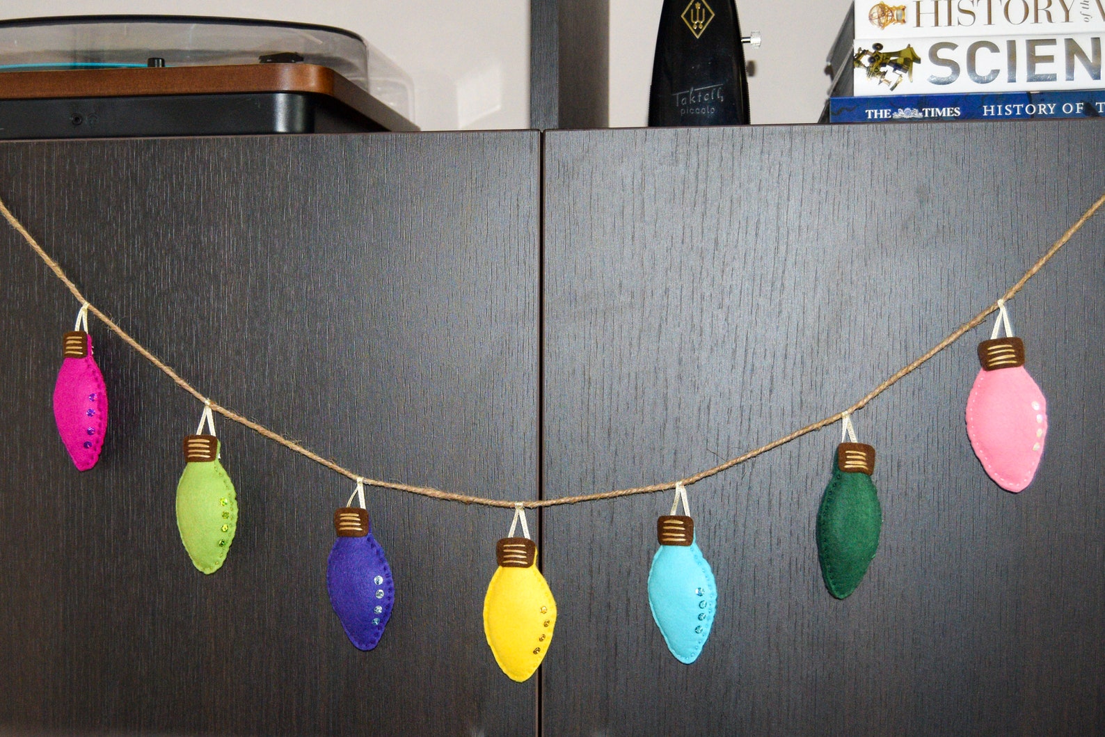 Colourful Light Bunting|fairy Light Bulbs Garland|garden Party|fun ...