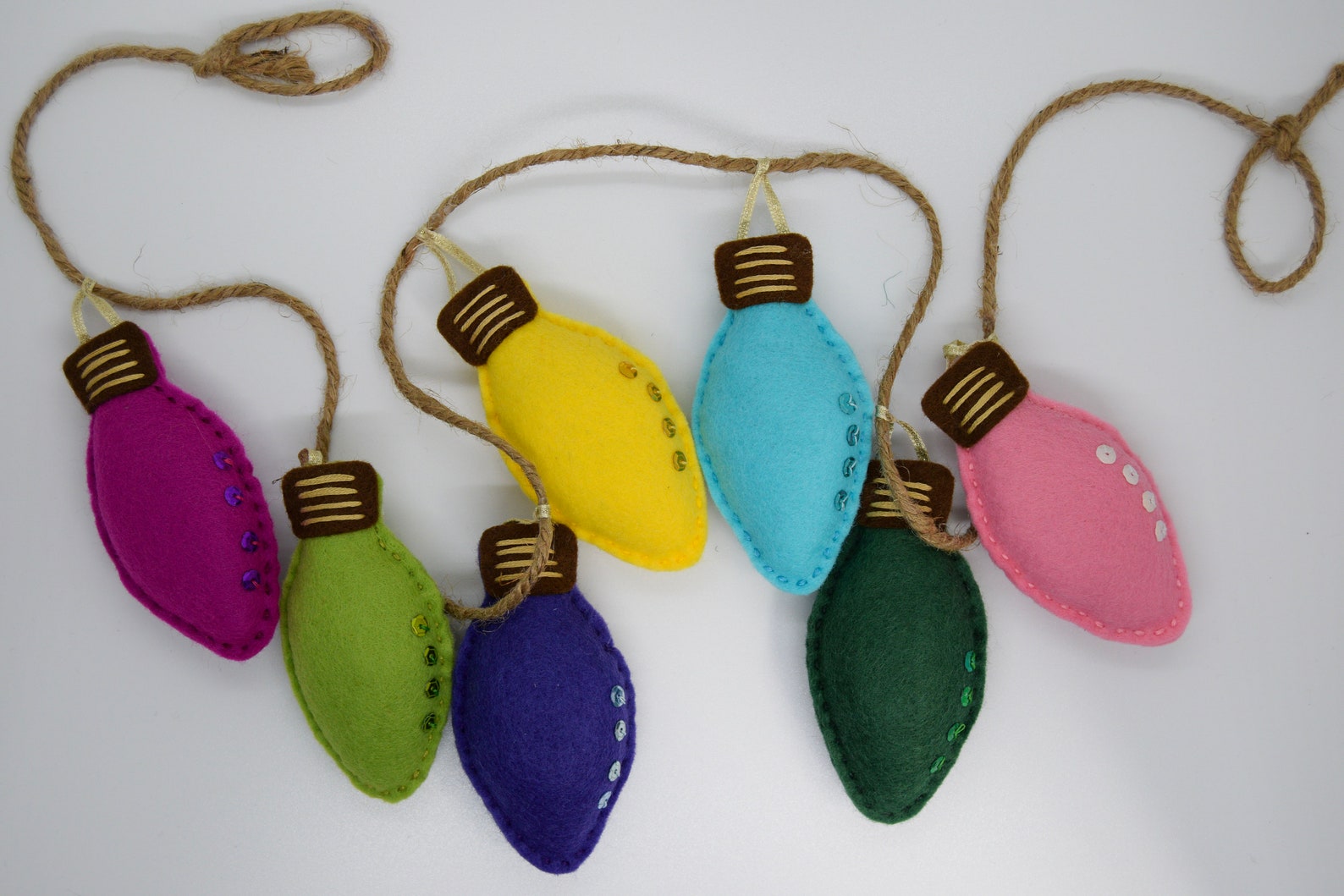 Colourful Light Bunting|fairy Light Bulbs Garland|garden Party|fun ...