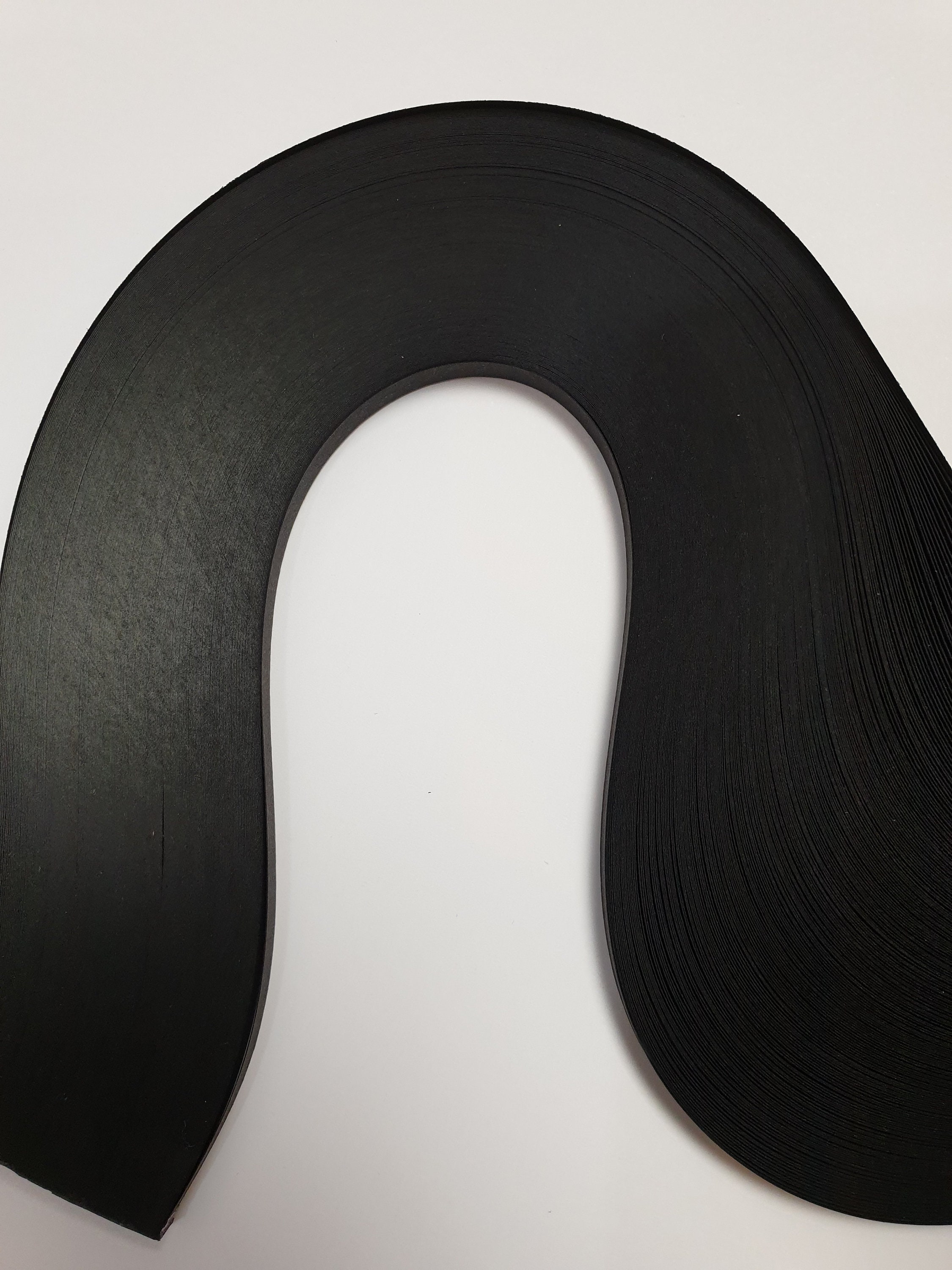 200 Black Paper Strips 130 Gsm 3/5 Mm Width Quilling - Etsy Canada