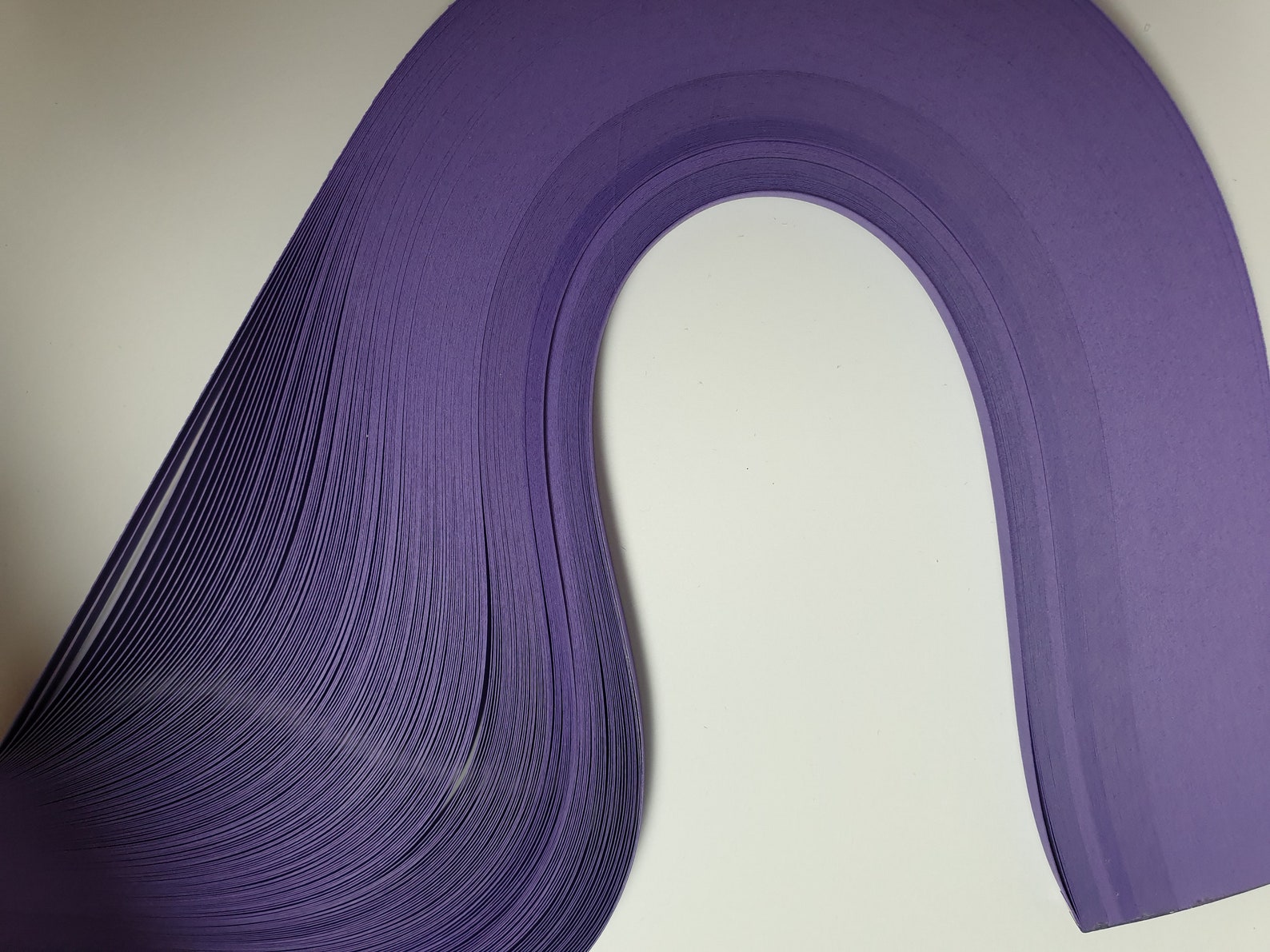 200 Dark Purple Paper Strips 130 Gsm 3/5 Mm Width Quilling - Etsy