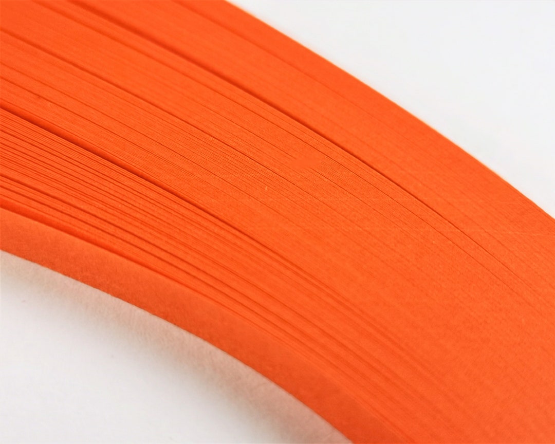 1000 Quilling Paper Strips 5 Mm Intensive Orange 80 Gsm R58, 5 Packs ...