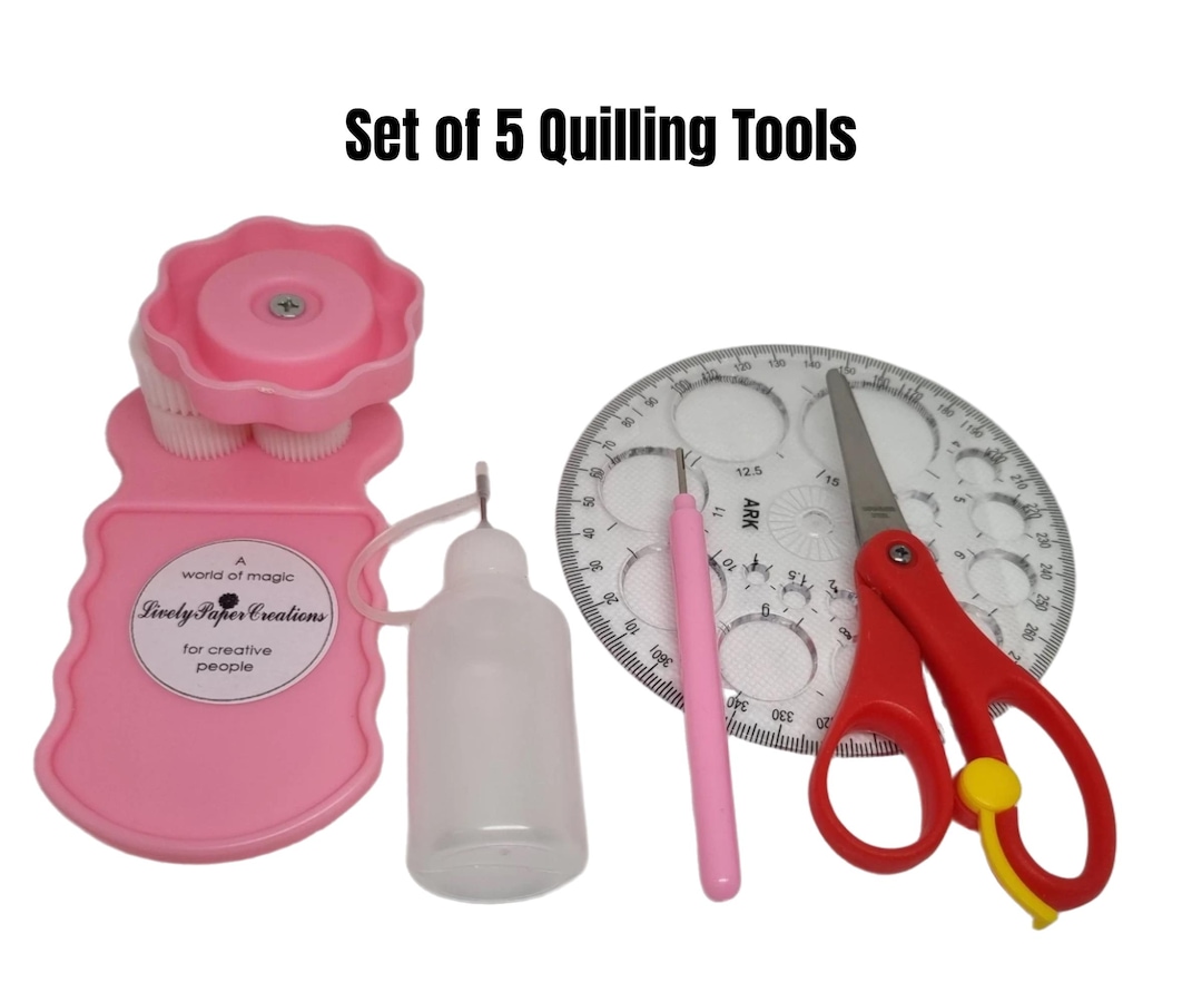 Set of 5 Tools for Quilling, Paper Crafting Tools - Etsy