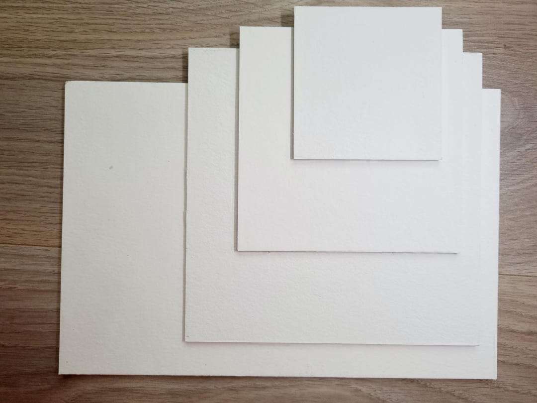 Primed Cardboard for Painting, Drawing, Quilling, 3 Mm Thick, Easy to ...