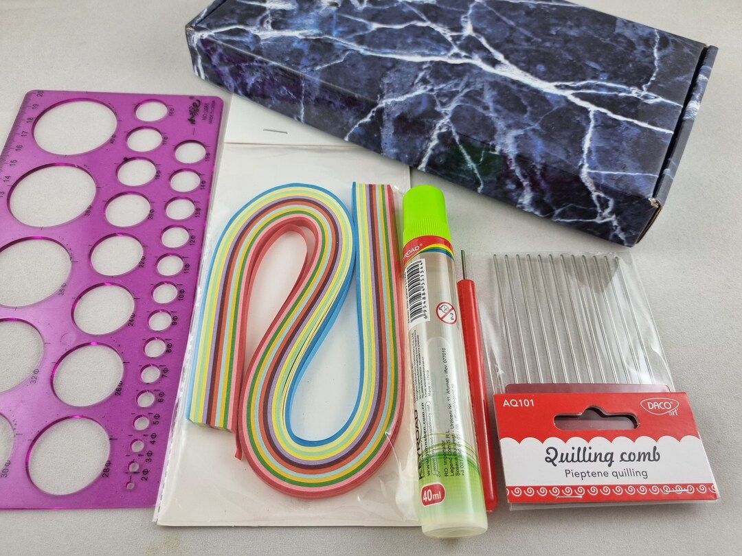 Quilling Gift Quilling Kit for Beginners Tools and Paper Strips ...