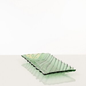 Fused Glass Tray Rectangle Plate for Display Tray Decor Platter ...