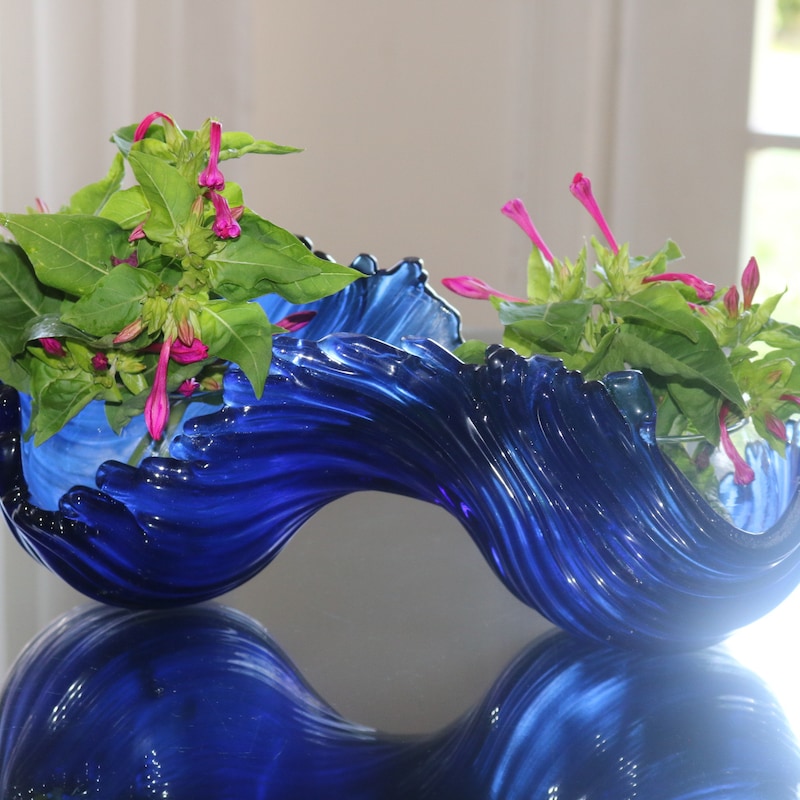 Glass Wave Sculpture - Etsy