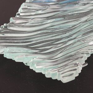 Glass Wave Table Tray Glass Centerpiece Fruit Dishes Fused - Etsy