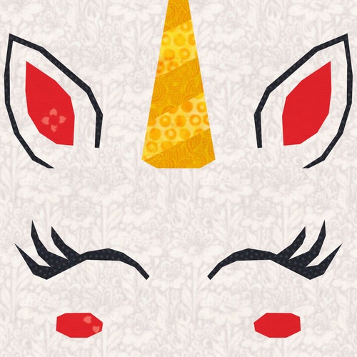 Land of Magic Unicorn PDF Paper Piecing Pattern - Etsy