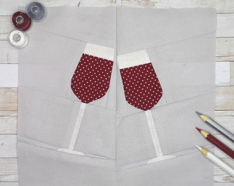 Dragonfly Foundation Paper Piecing Pattern FPP Quilt - Etsy