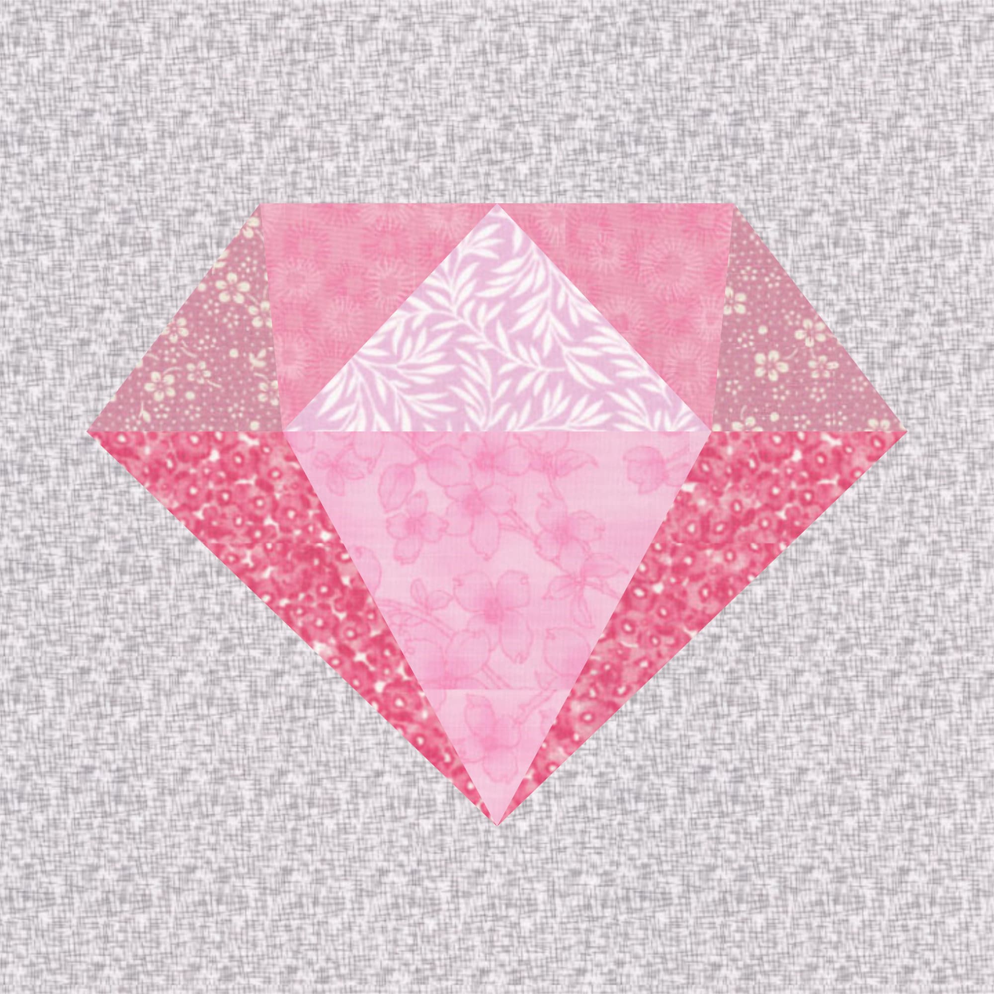 A Girls Best Friend Diamond Gemstone Foundation Paper - Etsy