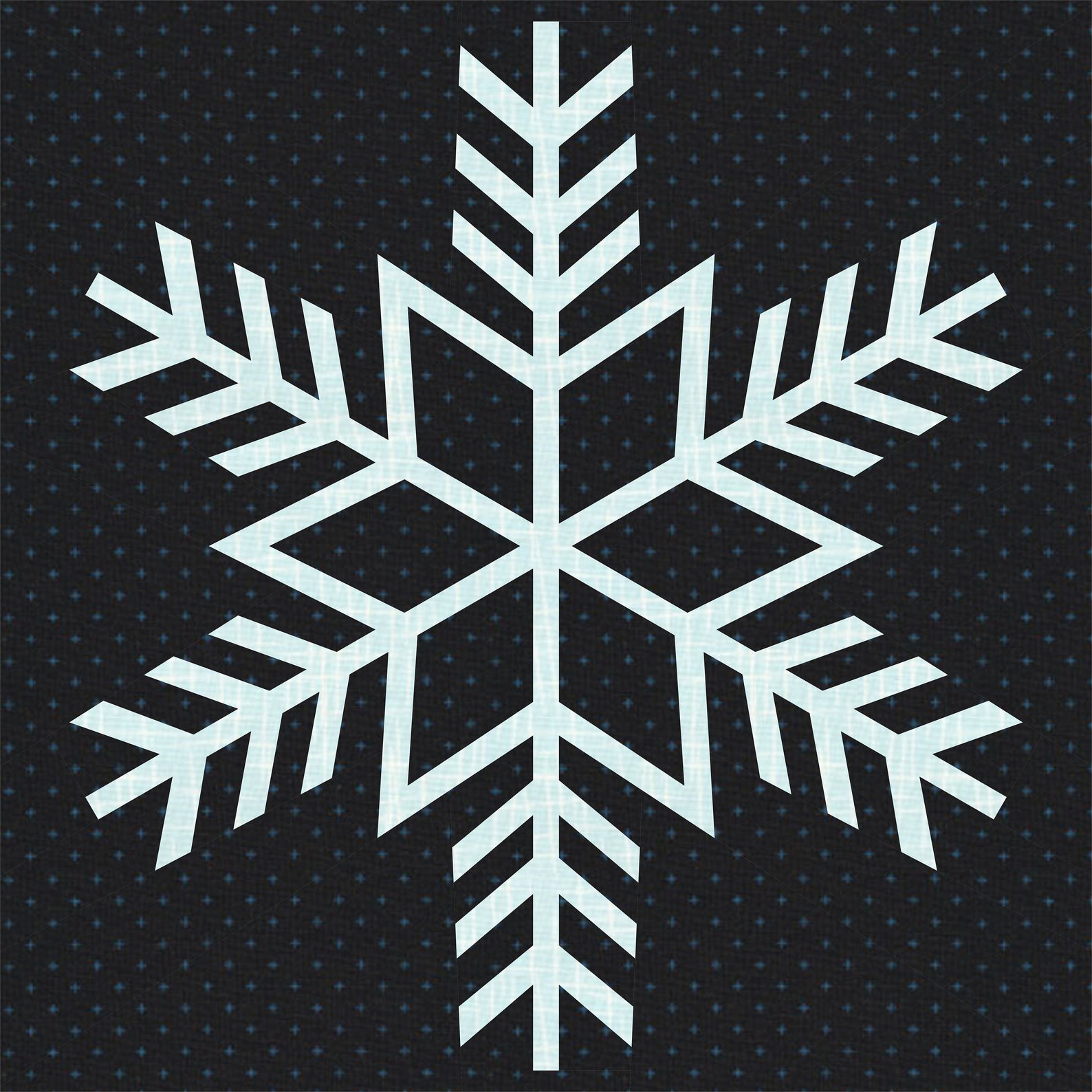Snowflake, Foundation Paper Piecing Pattern FPP, Quilt Block, PDF ...