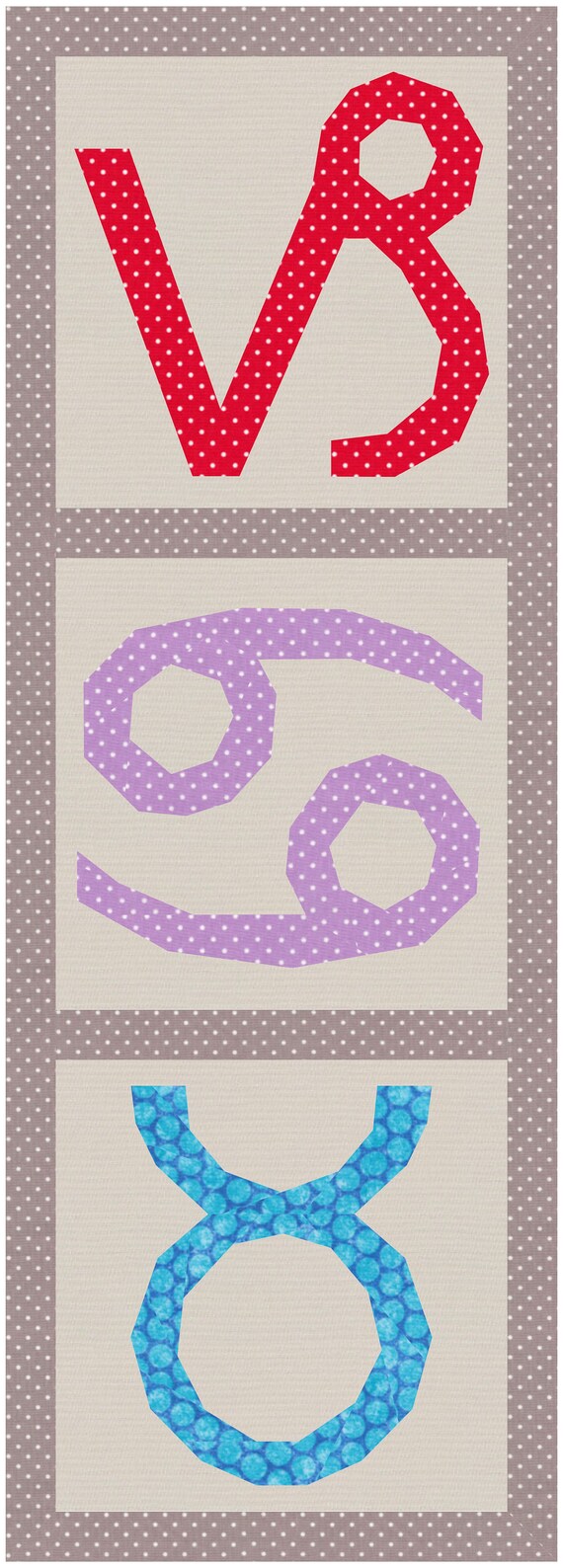 Zodiac quilt pattern 60 photos - Youhoroscope.com