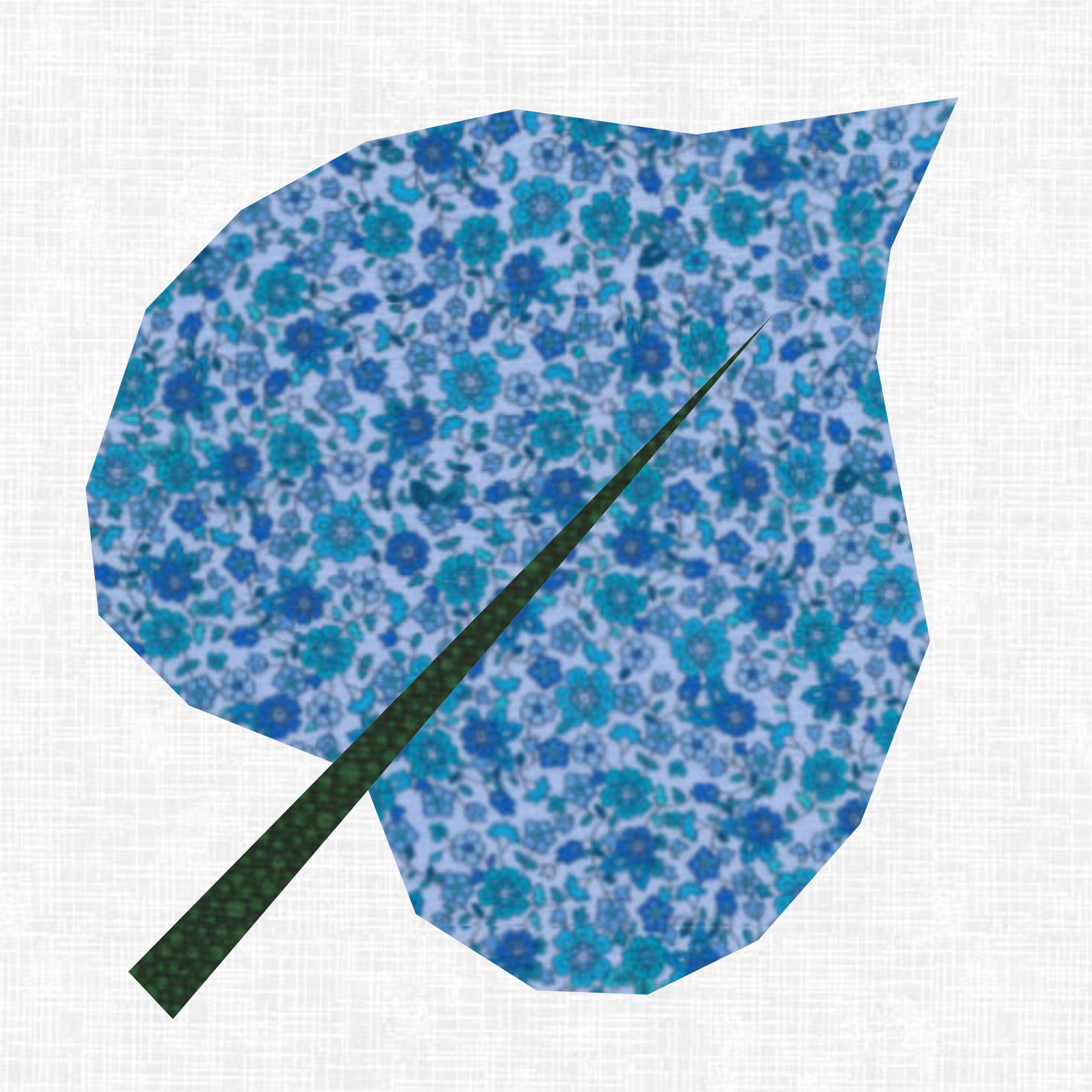 Leaf Collection Foundation Paper Piecing Pattern FPP Quilt - Etsy