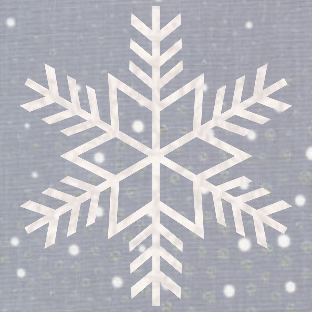 Snowflake, Foundation Paper Piecing Pattern (FPP), Quilt Block, PDF ...