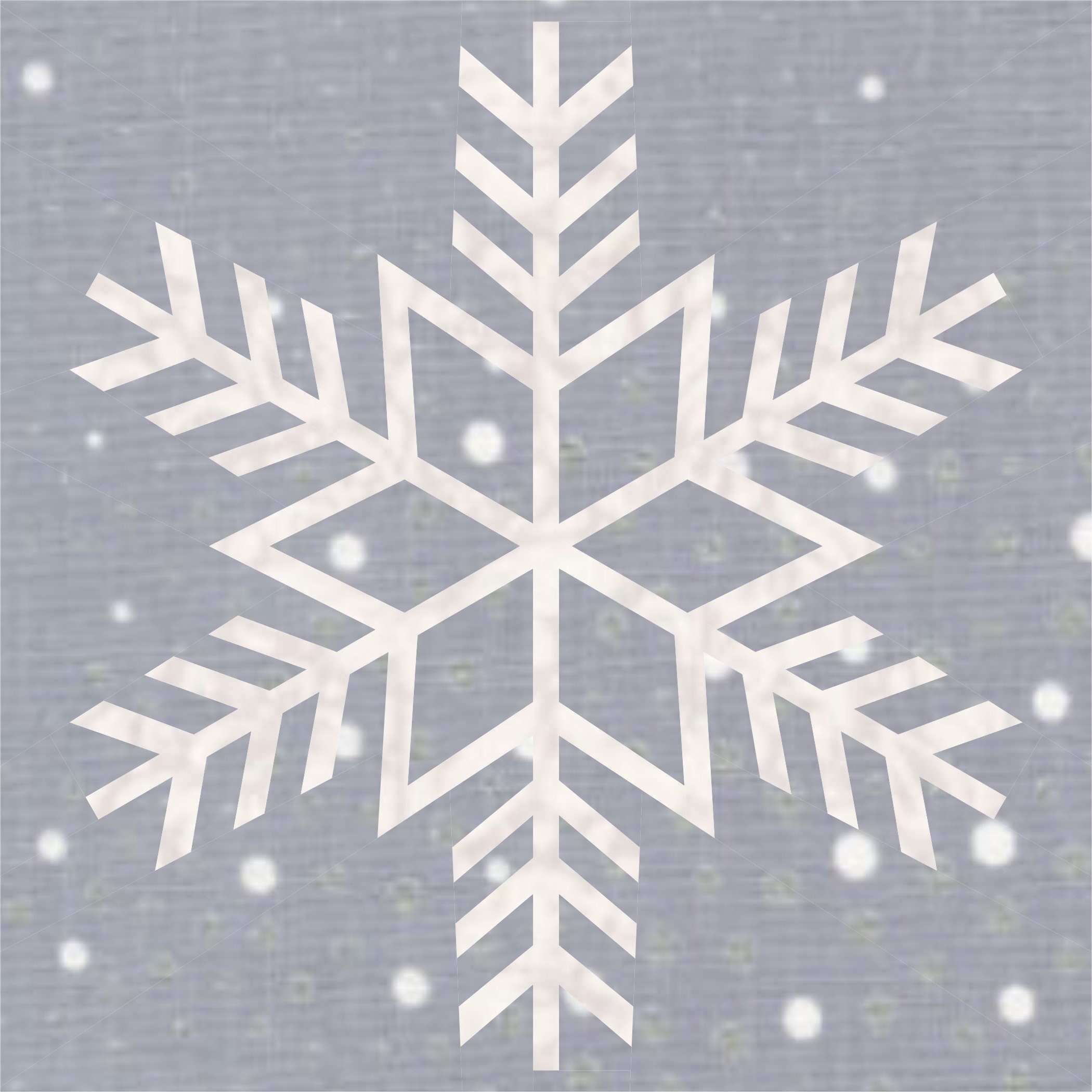 Snowflake Foundation Paper Piecing Pattern FPP Quilt - Etsy