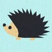Hedgehog, Foundation Paper Piecing Pattern (FPP), Quilt Block, PDF ...
