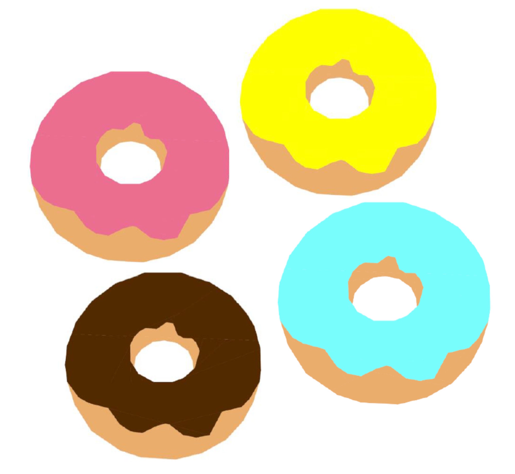 Doughnut Foundation Paper Piecing Pattern (FPP), Quilt Block, PDF ...