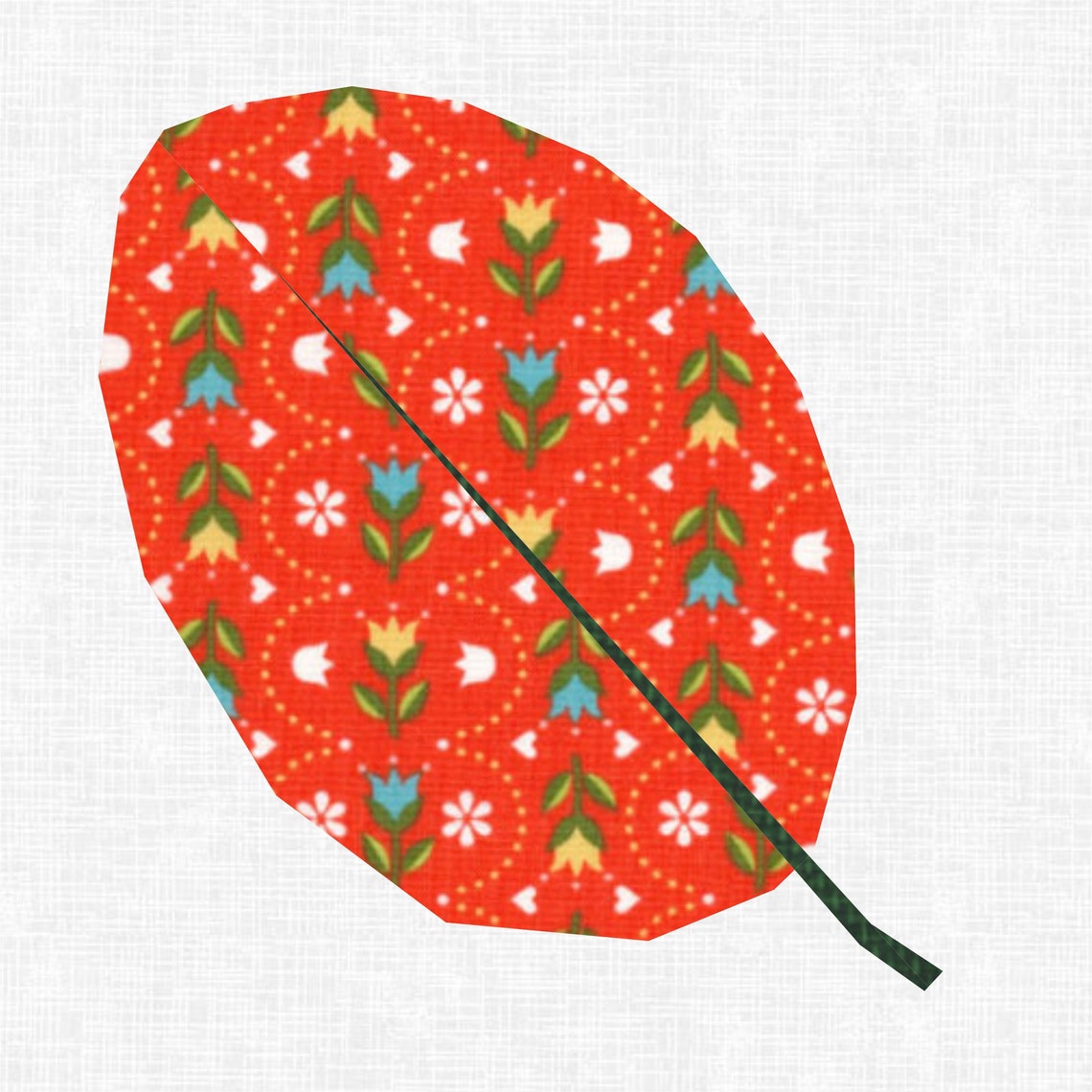 Leaf Collection, Foundation Paper Piecing Pattern (FPP), Quilt Block ...