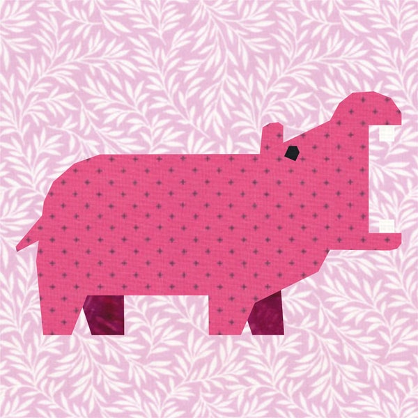 Hippo Pattern - Etsy