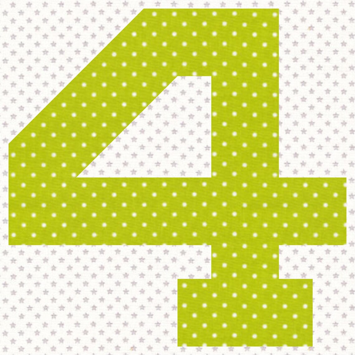 Serif Numbers, Foundation Paper Piecing Pattern (FPP Pattern), PDF ...