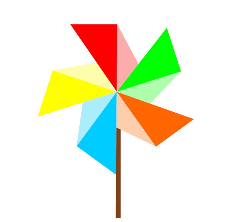 Pinwheel Foundation Paper Piecing Pattern FPP Quilt Block - Etsy