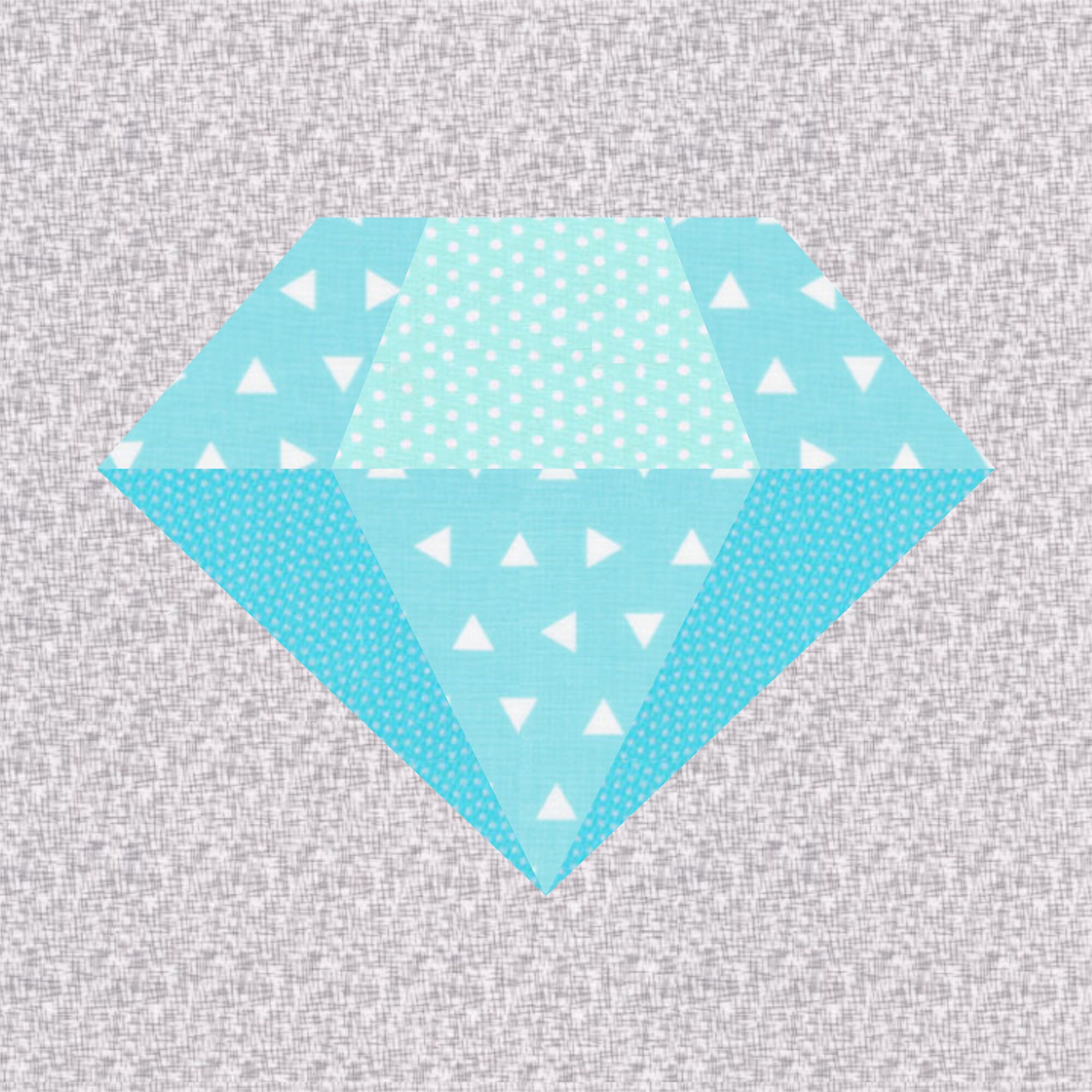 A Girls Best Friend Diamond Gemstone Foundation Paper - Etsy