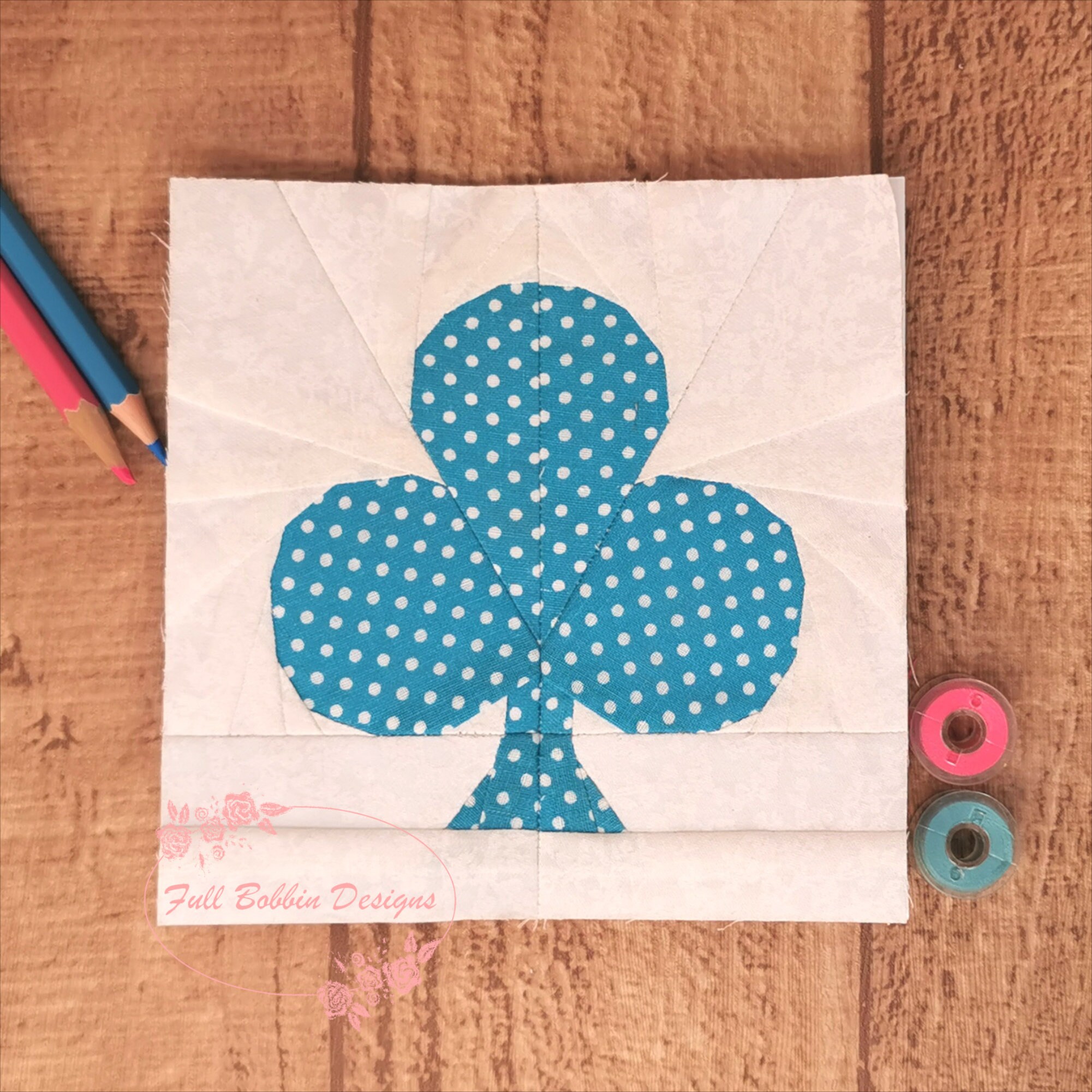The Gambler, Playing Cards, Foundation Paper Piecing Pattern (FPP ...