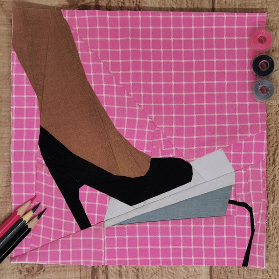 Sewing Machine Foot Pedal Foundation Paper Piecing Pattern - Etsy