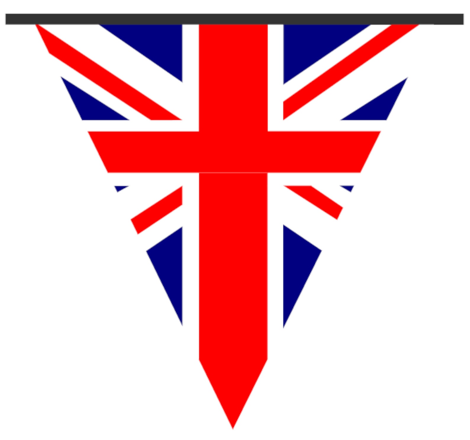 Union Jack Bunting Foundation Paper Piecing Pattern FPP - Etsy UK