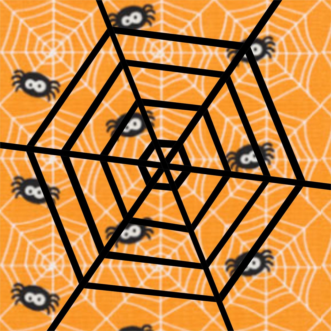 Spiders Web, Halloween, Foundation Paper Piecing Pattern (FPP), Quilt ...