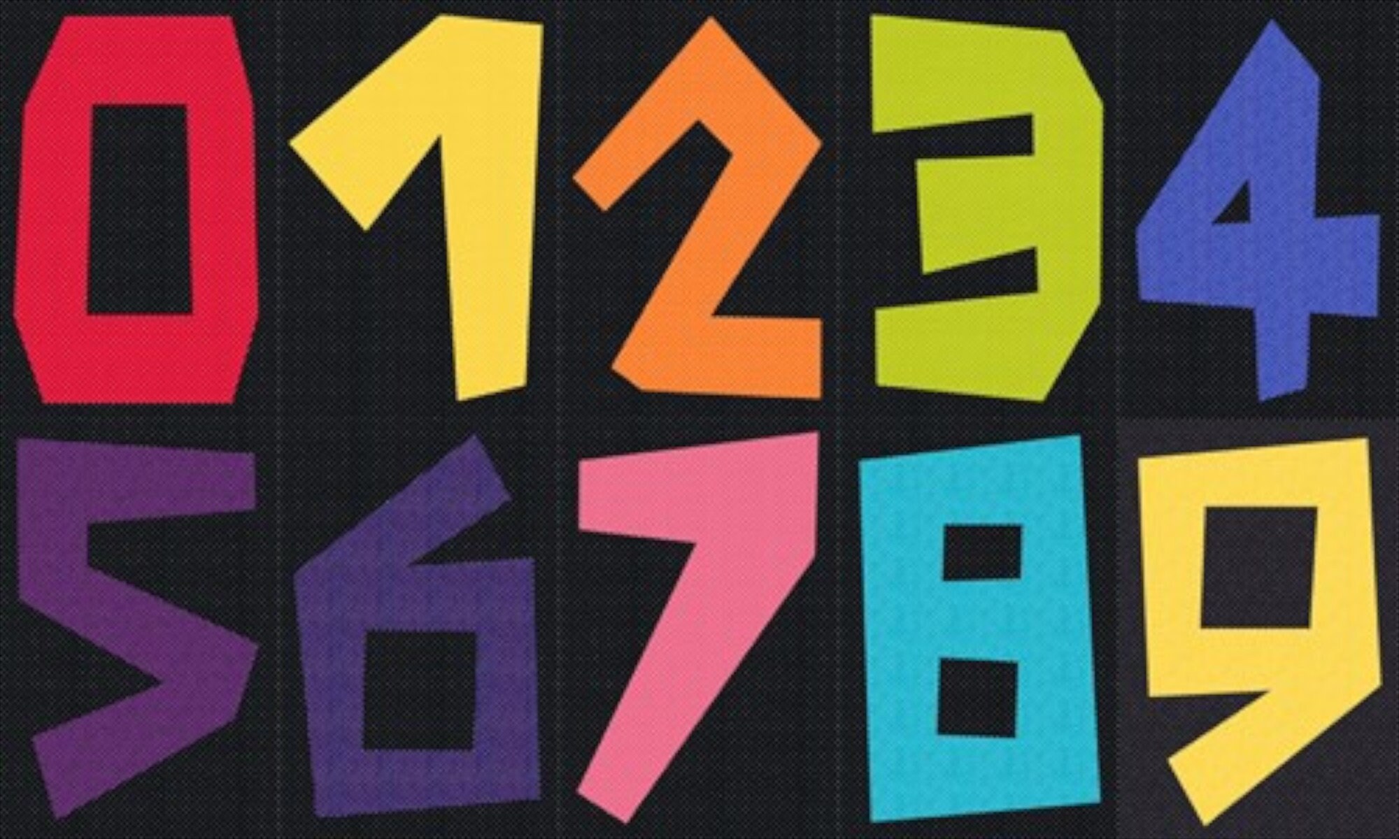 Funky Numbers, Foundation Paper Piecing Pattern (FPP), Quilt Block, PDF ...