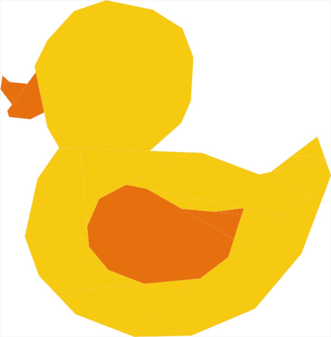 Two Little Ducks, Foundation Paper Piecing Pattern (FPP), Quilt Block ...