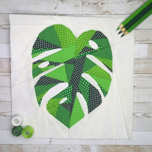 Bear Foundation Paper Piecing Pattern Bear FPP Animal PDF - Etsy