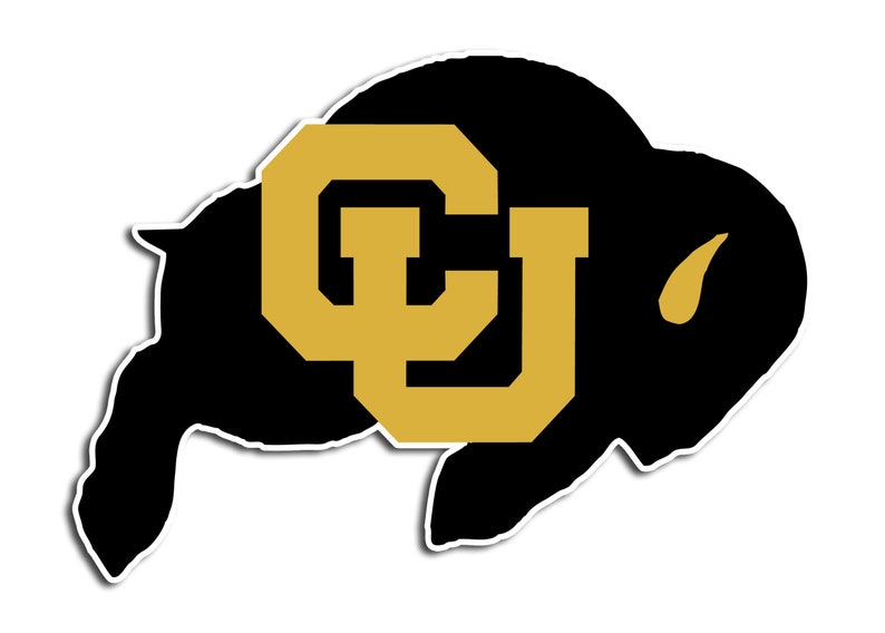 Colorado Buffaloes Logo Sticker University of Colorado Vinyl | Etsy