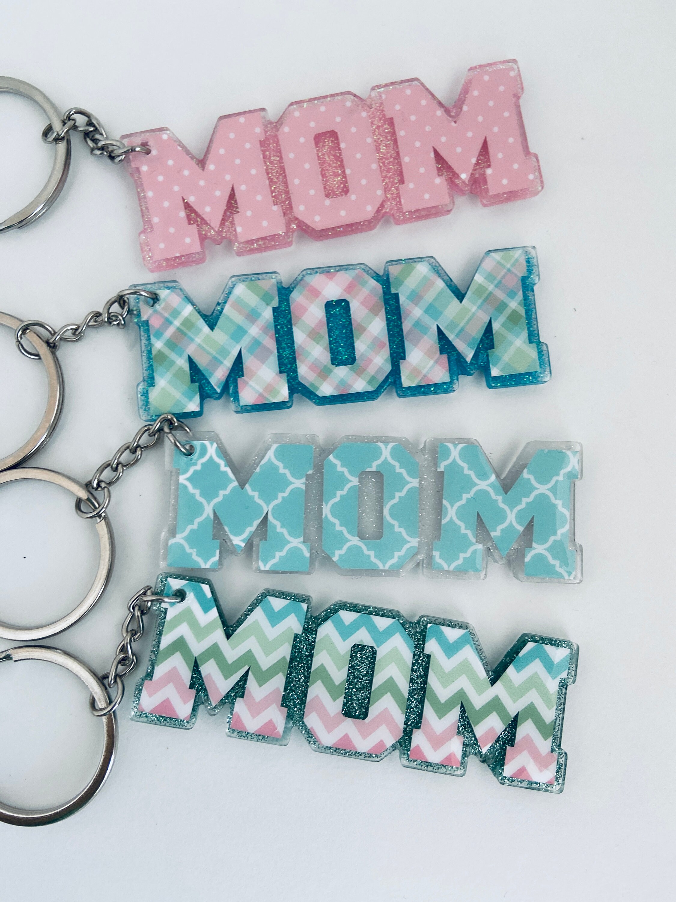 Mom Keychains - Etsy