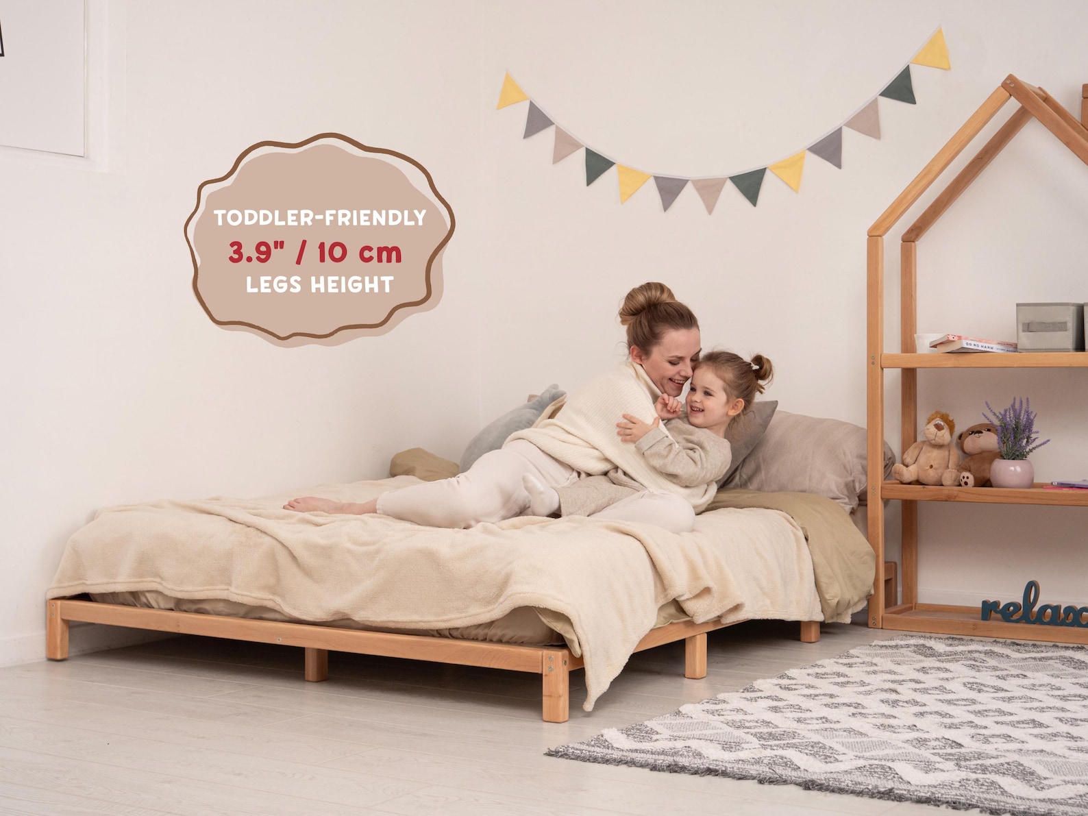 Platform Bed by Busywood, Futon Base, Low Platform Bed, Japanese ...