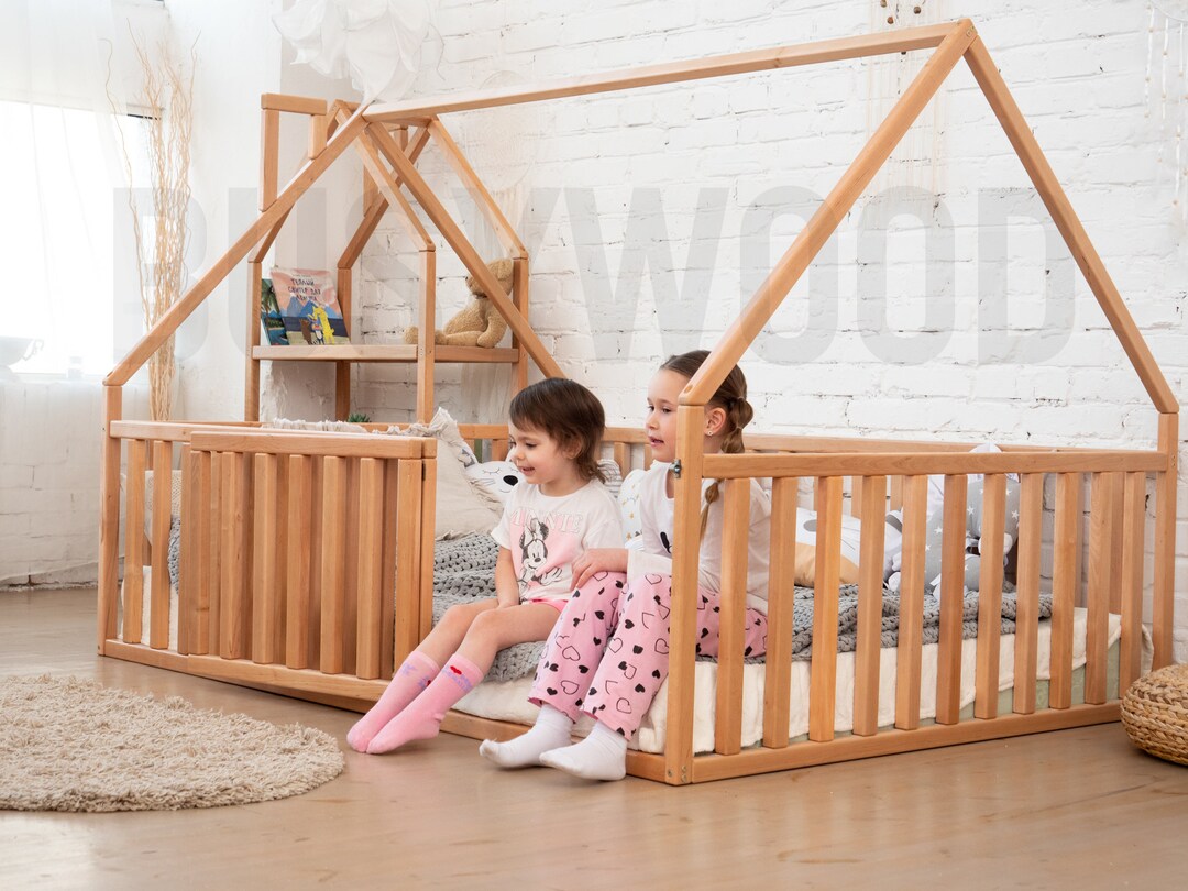 Kids Bedroom Toddler House Bed Children Home Home & Living - Etsy