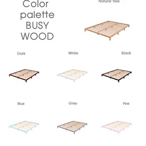 Platform Bed by Busywood, Futon Base, Low Platform Bed, Japanese ...