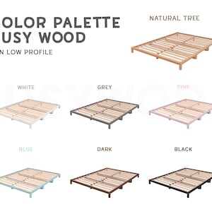 Platform Bed by Busywood, Futon Base, Low Platform Bed, Japanese ...