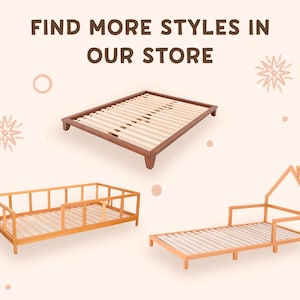 Platform Bed by Busywood, Futon Base, Low Platform Bed, Japanese ...