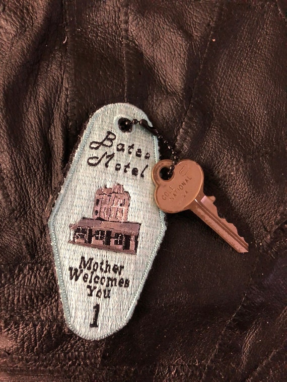 Bates Motel Embroidered Room Key tag | Etsy