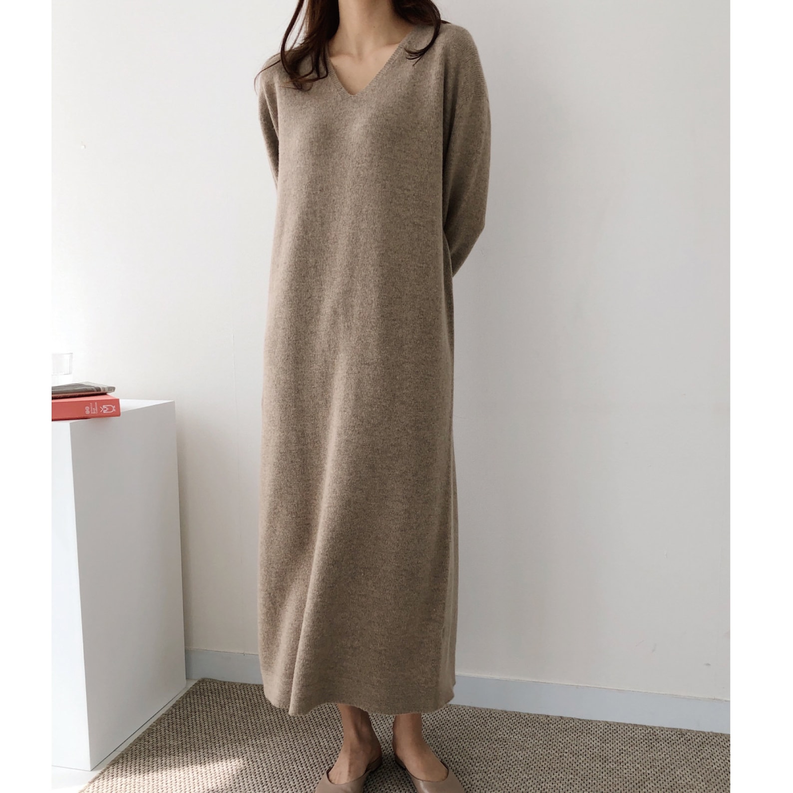 Sweater Dress / Cashmere Blended Sweater Dress / Maxi Sweater | Etsy