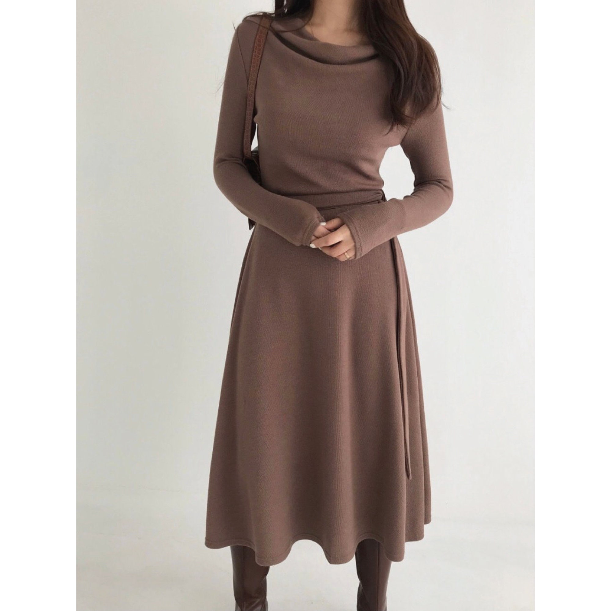 Wrap Dress / Drape Dress / Romantic Mood Dress / Long Dress / - Etsy