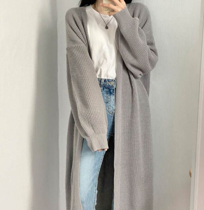 Maxi Long Cardigan / Cardigan for Women / Loose Fit Cardigan / Knit ...