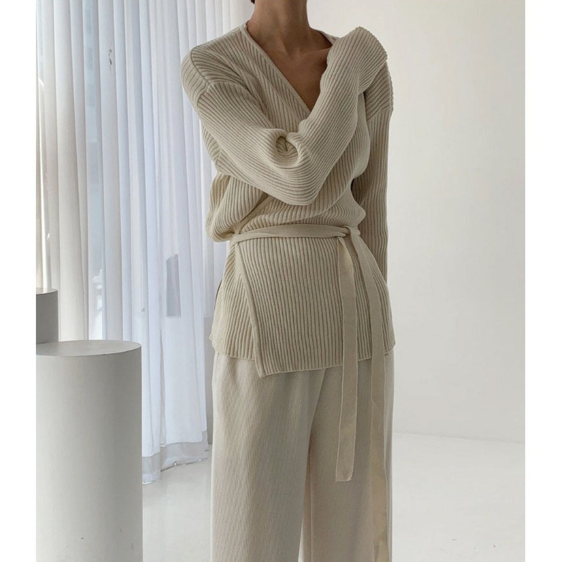 Wrap Cardigan / Cardigan for Women / Wrap Top / Knit Blouse / - Etsy